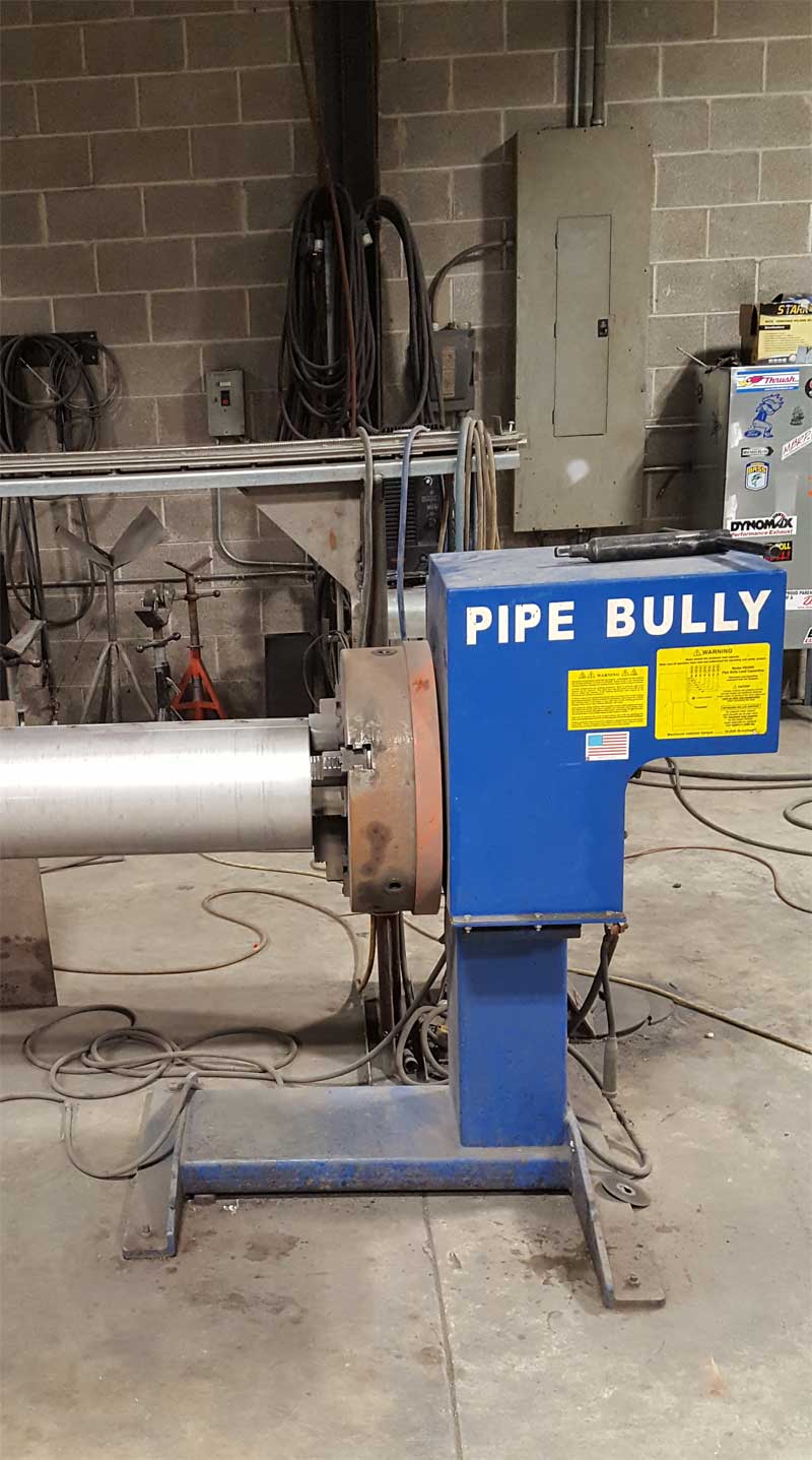 Pipe Bully | In Production | Sold | Pipe Rotator | All-Fab Corp.