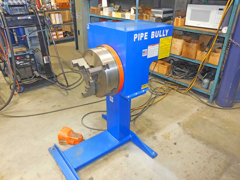 Pipe Bully | In Production | Sold | Pipe Rotator | All-Fab Corp.