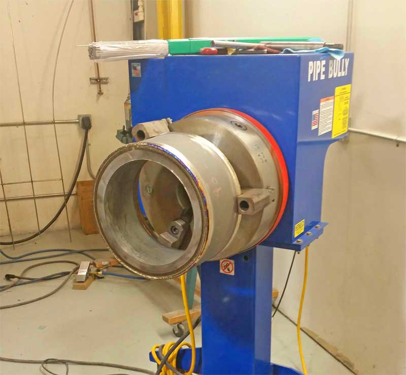 Pipe Bully | In Production | Sold | Pipe Rotator | All-Fab Corp.