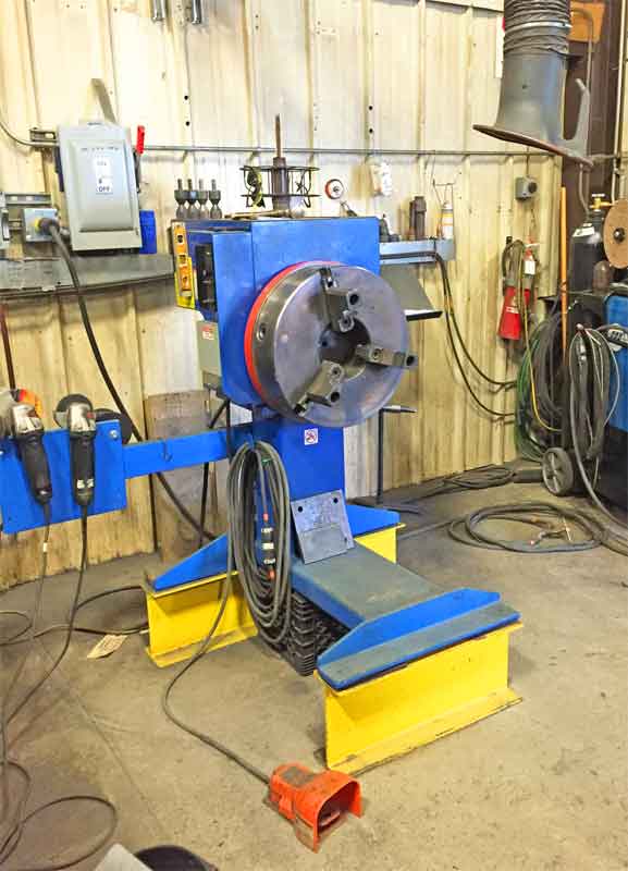 Pipe Bully | In Production | Sold | Pipe Rotator | All-Fab Corp.