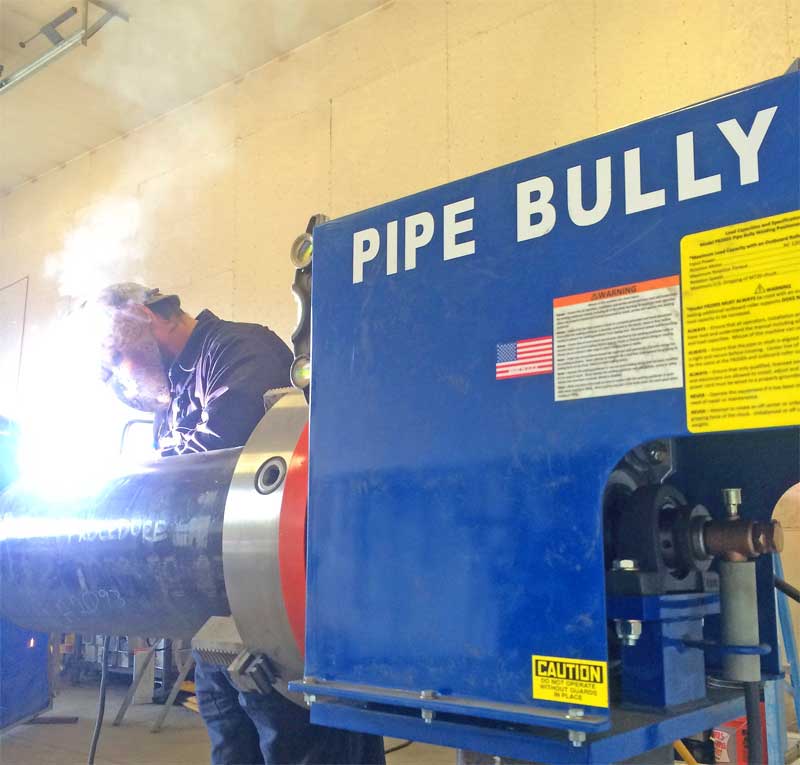 Pipe Bully | In Production | Sold | Pipe Rotator | All-Fab Corp.