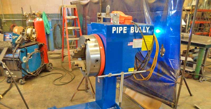 Pipe Bully | In Production | Sold | Pipe Rotator | All-Fab Corp.
