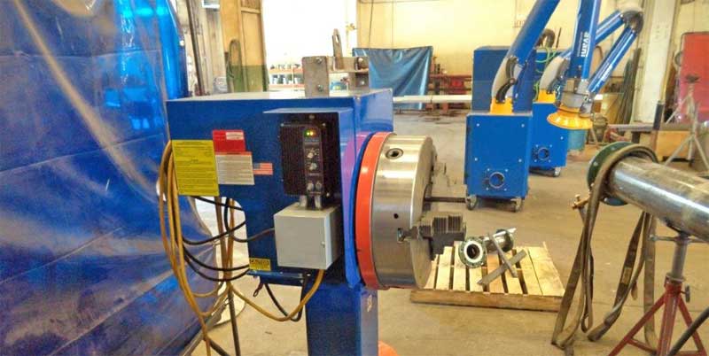 Pipe Bully | In Production | Sold | Pipe Rotator | All-Fab Corp.