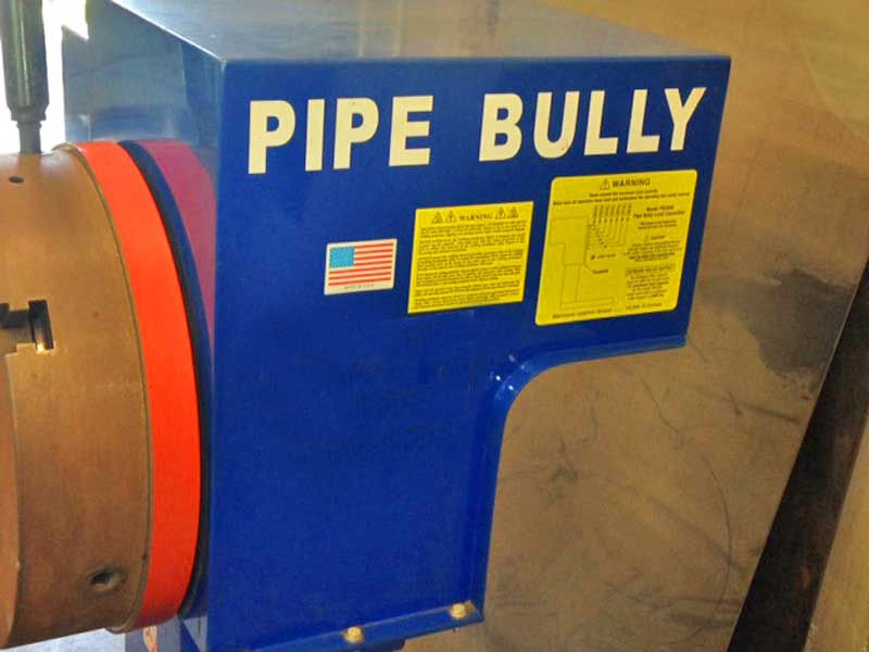 Pipe Bully | In Production | Sold | Pipe Rotator | All-Fab Corp.