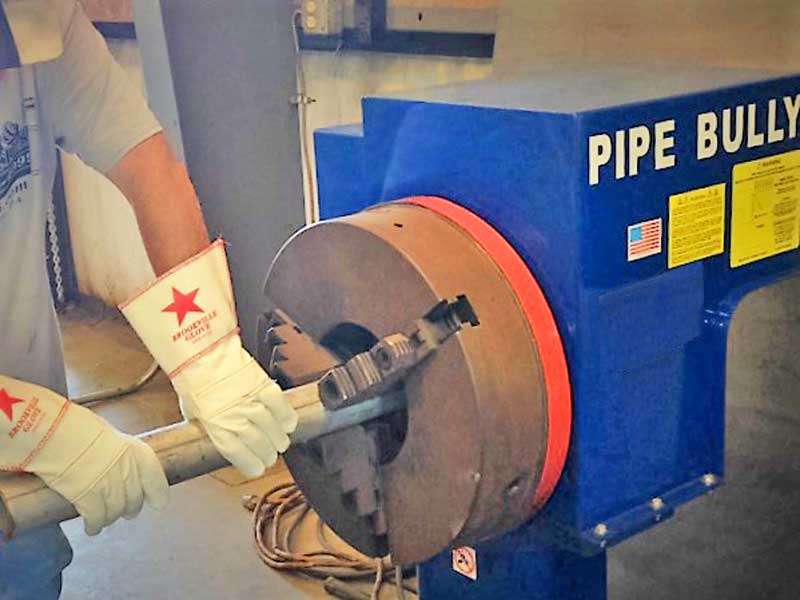 Pipe Bully | In Production | Sold | Pipe Rotator | All-Fab Corp.