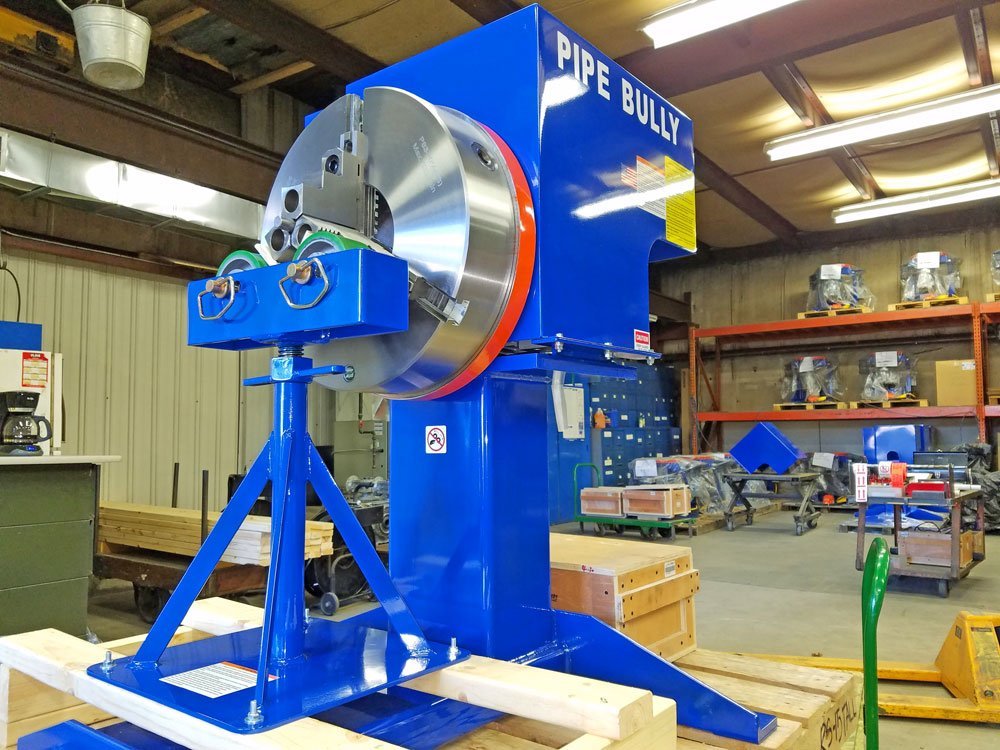 Pipe Rotator - Pipe Bully - Welding - All-Fab Corp.