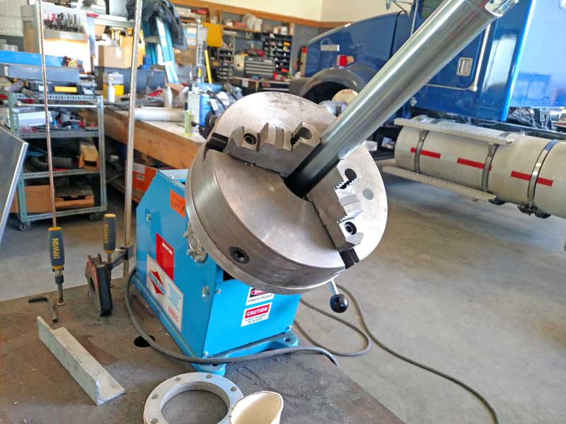 PS-1F Benchtop Welding Positioner | Sold | Production | All-Fab Corp