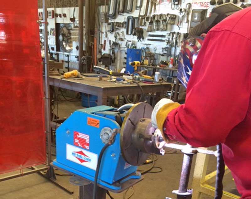 PS-1F Benchtop Welding Positioner | Sold | Production | All-Fab Corp