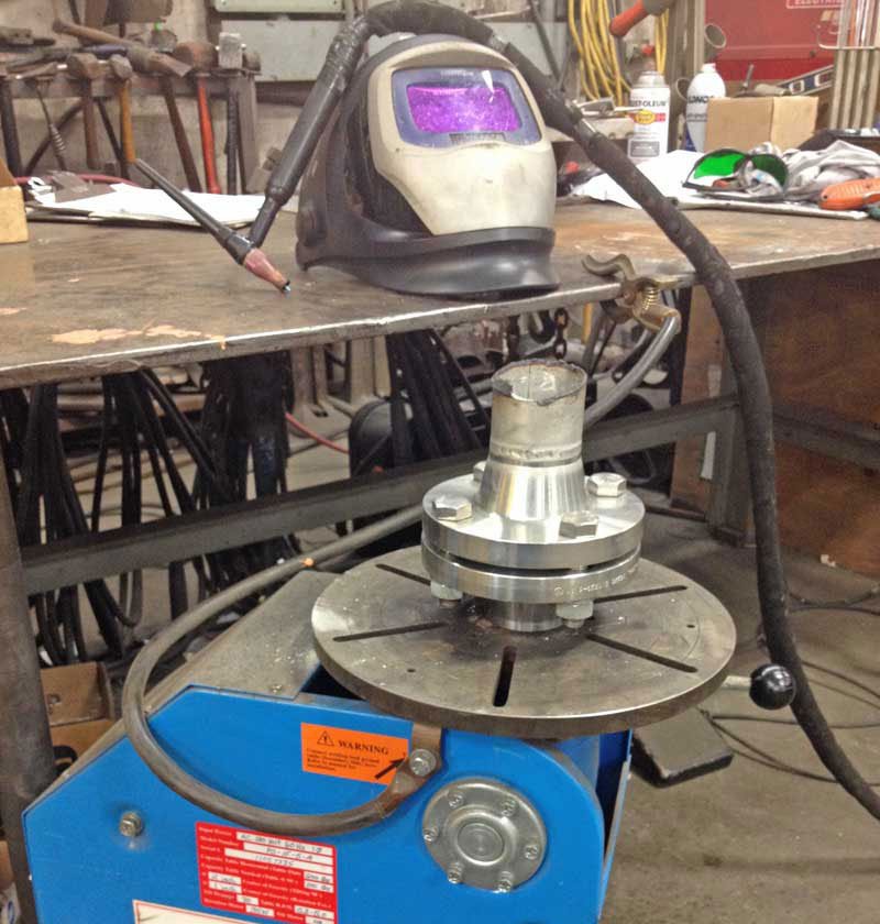 PS-1F Benchtop Welding Positioner | Sold | Production | All-Fab Corp