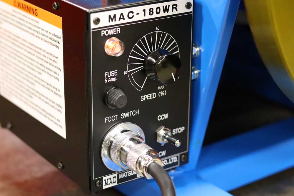 Welding Positioner - Bench Top - PS2F - All-Fab Corp.