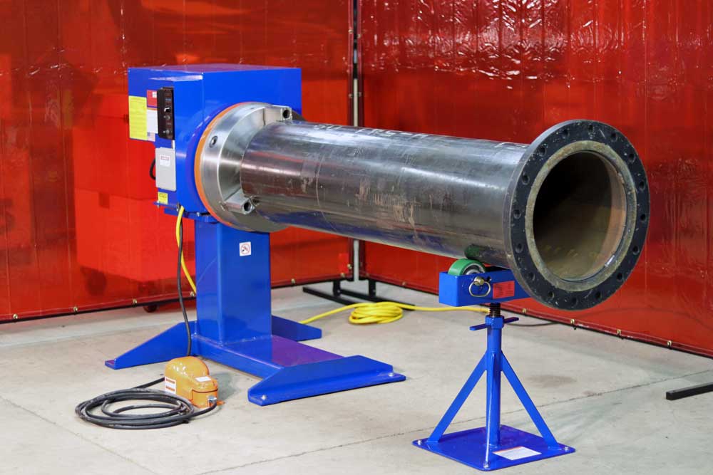 Pipe Rotator - Pipe Bully - Welding - All-Fab Corp.