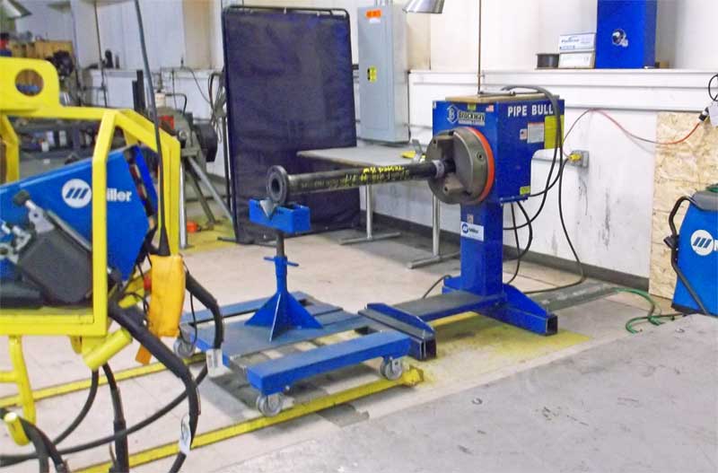 Pipe Bully | In Production | Sold | Pipe Rotator | All-Fab Corp.