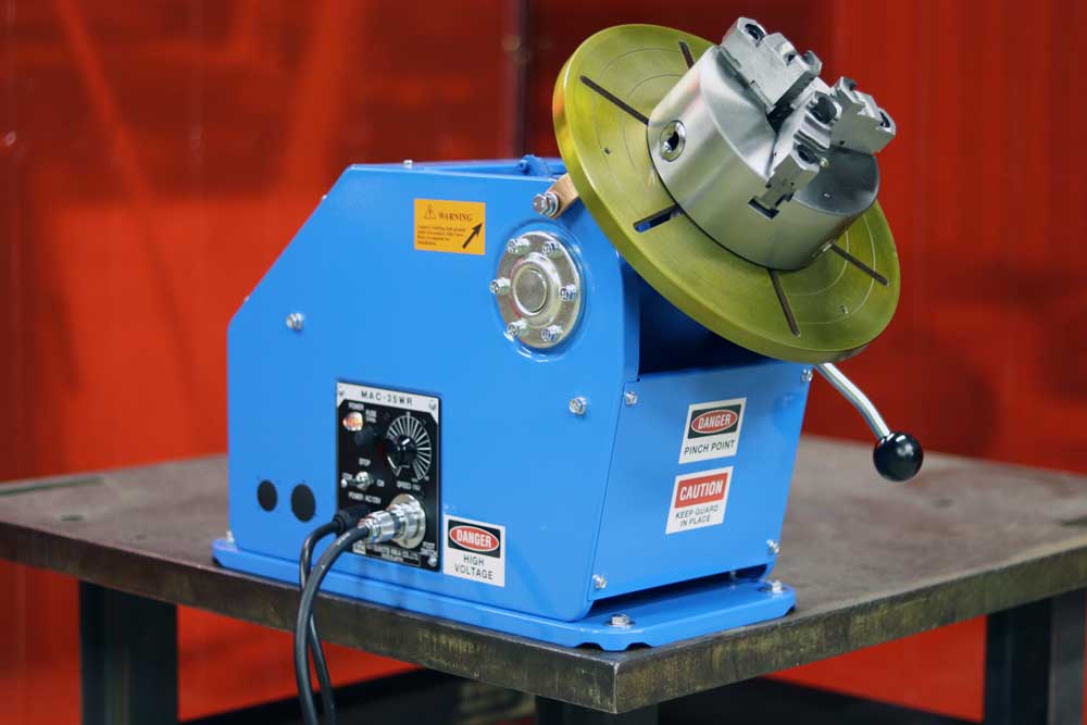 Benchtop Welding Positioner - PS-1F-5-A | All-Fab Corp.