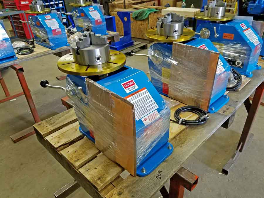Benchtop Welding Positioner - PS-1F-5-A | All-Fab Corp.