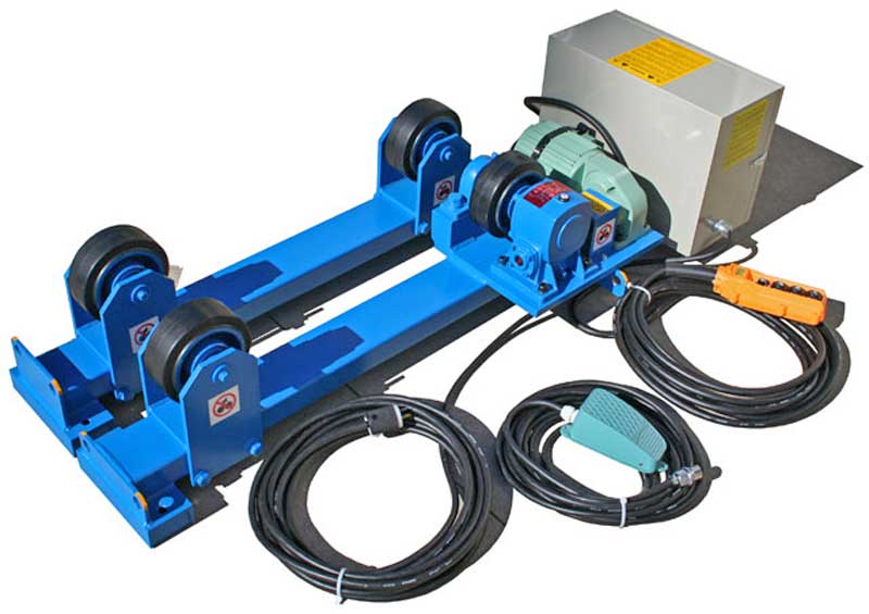 Tank Turning Rolls | RS-1-INB | 2,200 lb. capacity | one drive roll