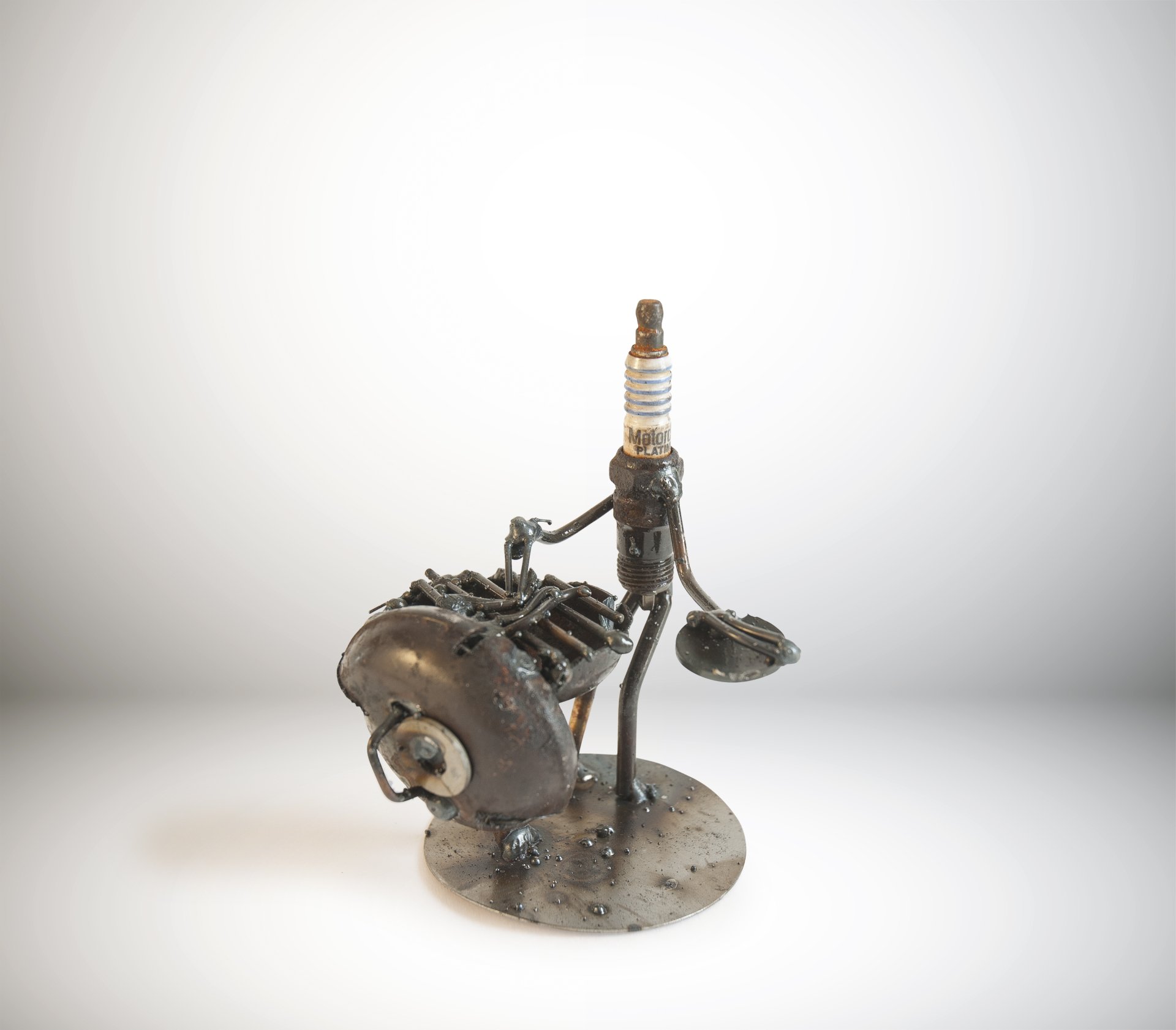 Gallery | The Spark Plug Guy Metal Sculptures