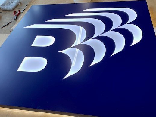 Customised projection signs | Precision Signs