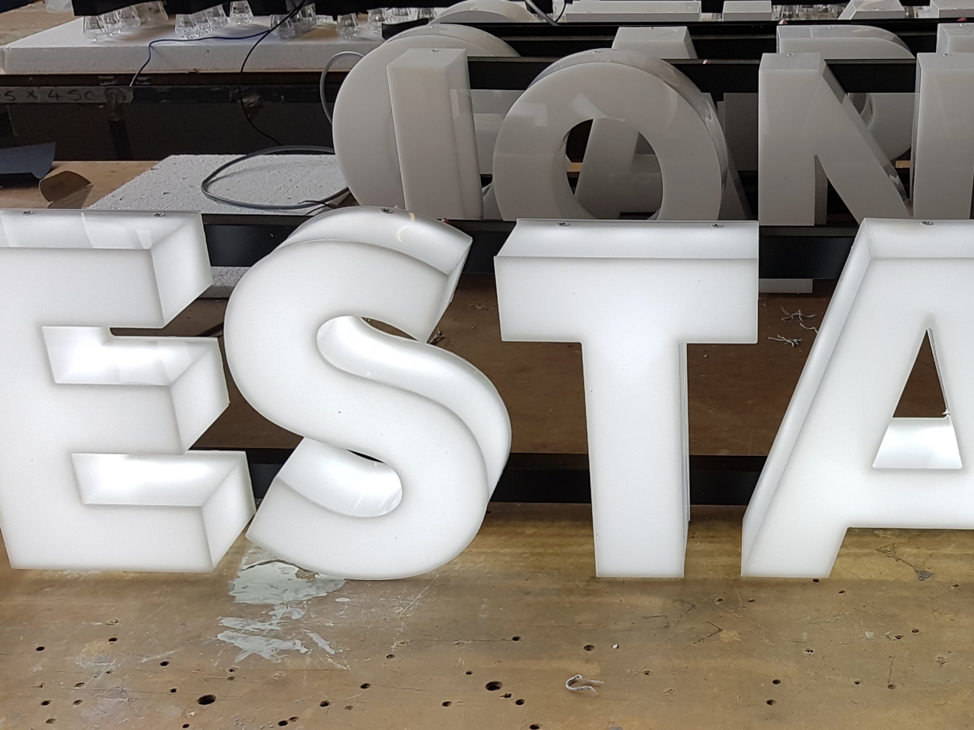 3D built up lettering services | Precision Signs
