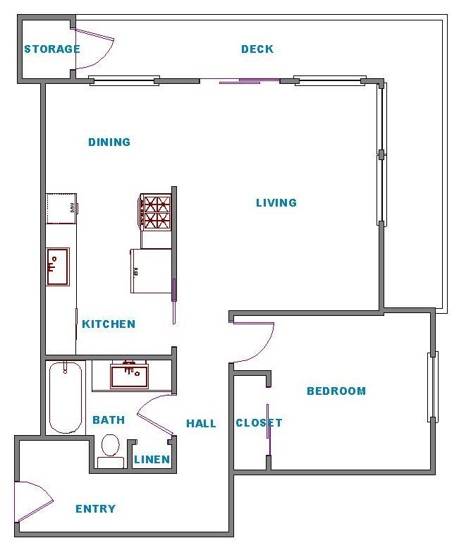 Floor Plans - The Edge Apartments, LLC
