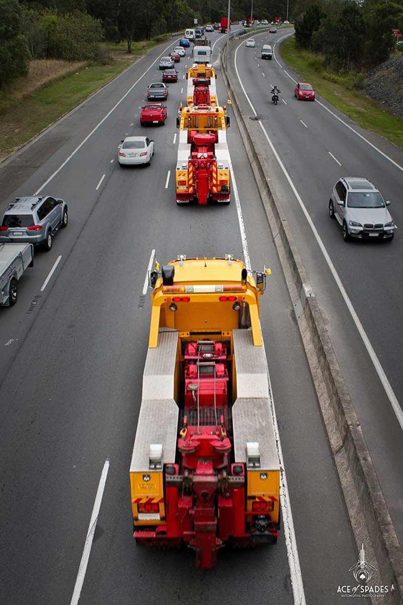 Truck Towing Performed in Brisbane