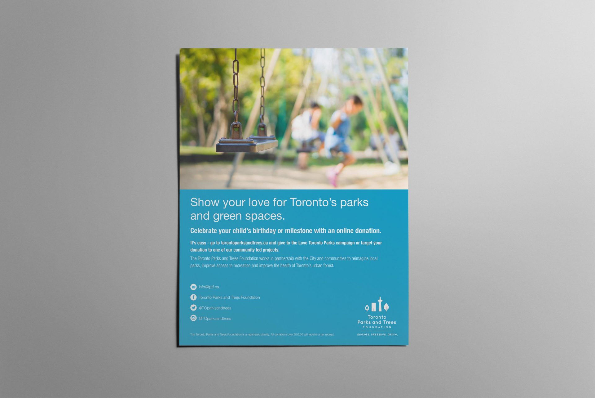 Toronto Parks and Trees Foundation | Beacon Creative Inc.