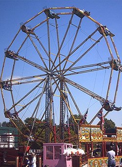 FERRIS WHEEL Old Tyme Funfairs hire fairground throughout UK