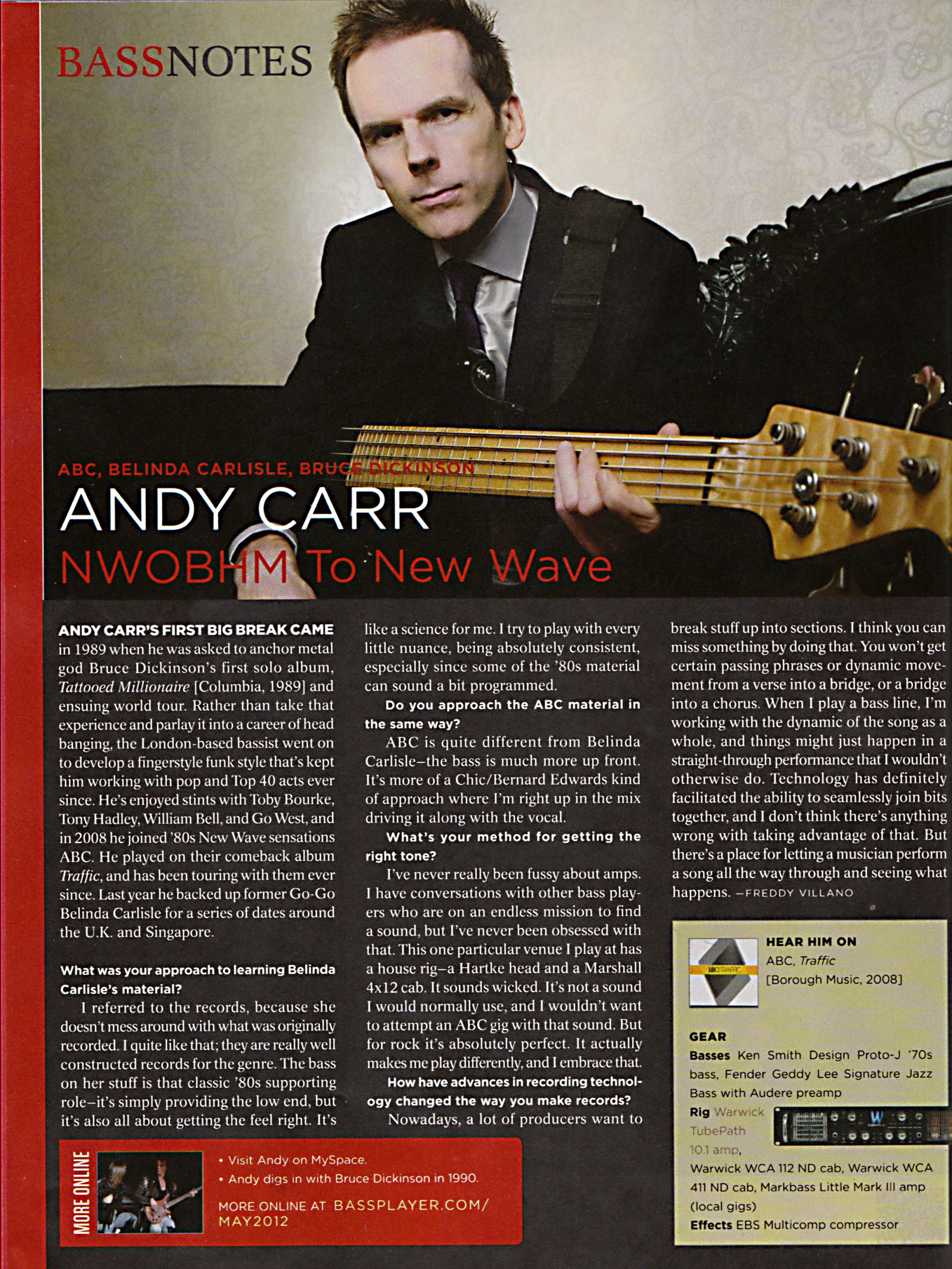 Andy Carr | Interviews