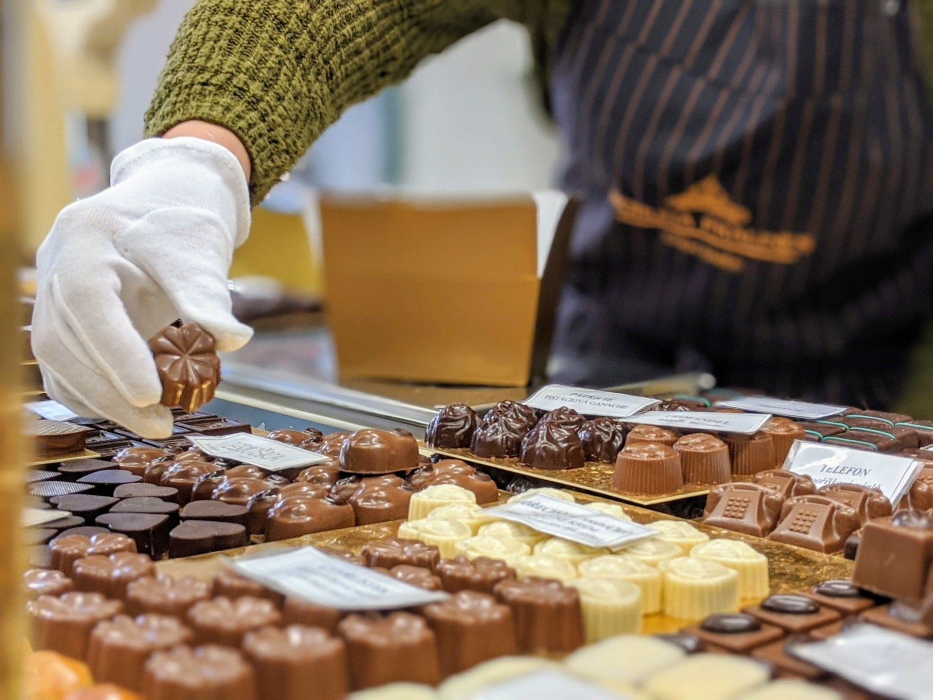 Originální belgická čokoláda Chocolate - Koruna Pralines