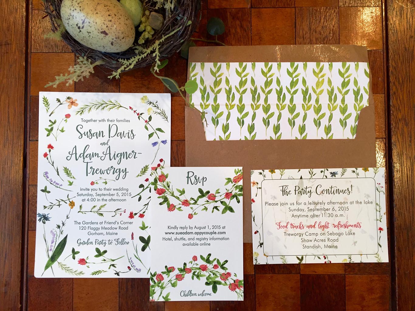 Custom Wedding Invitations | ByHand Invitations | DC