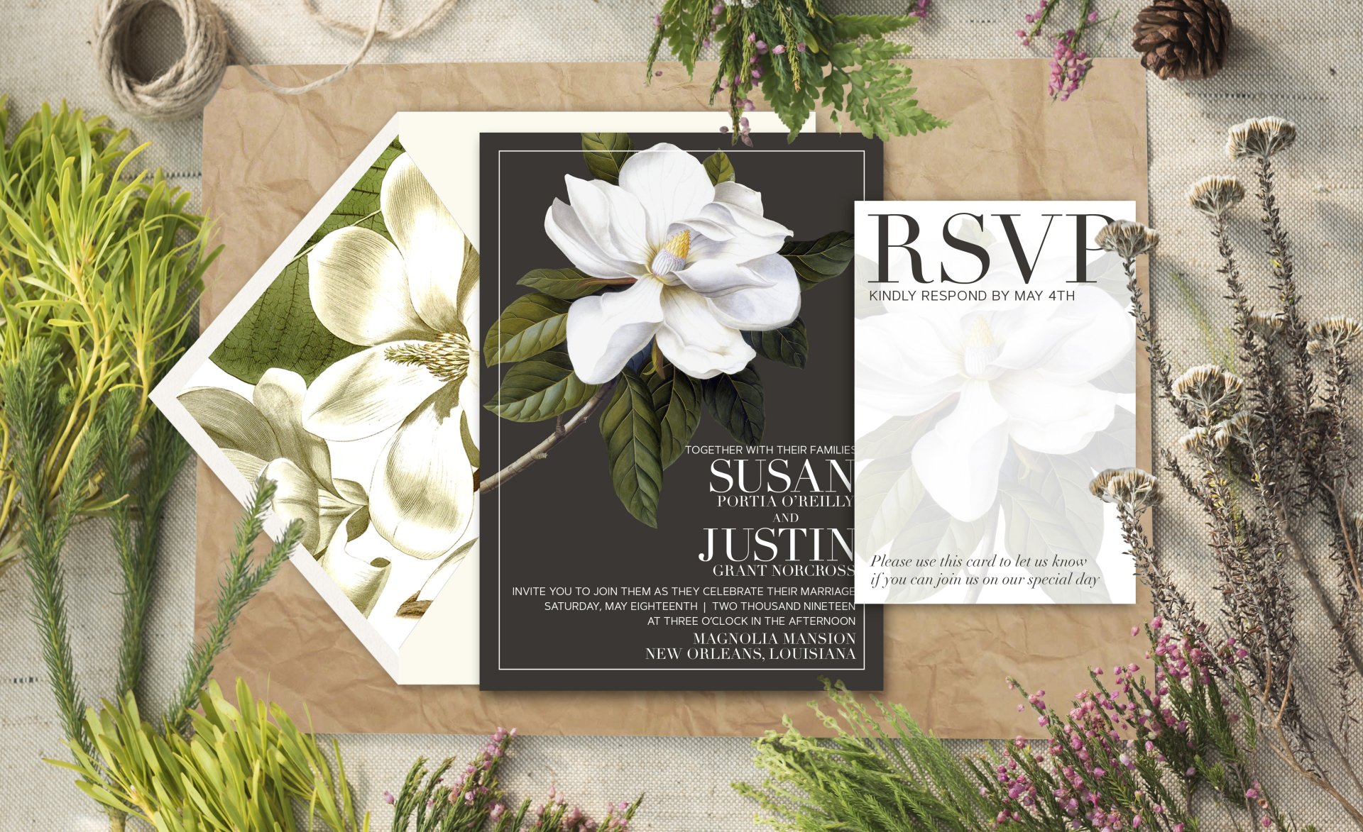 Custom Wedding Invitations | ByHand Invitations | DC