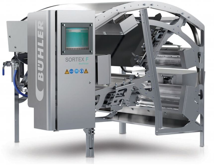 Q-Process sorteer machines Bühler Sortex