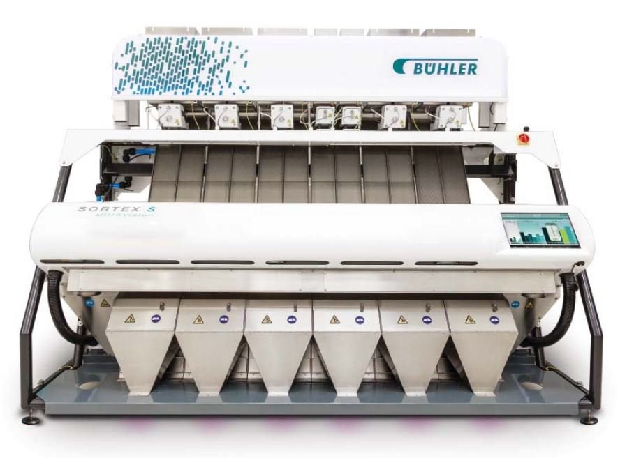 Q-Process sorteer machines Bühler Sortex