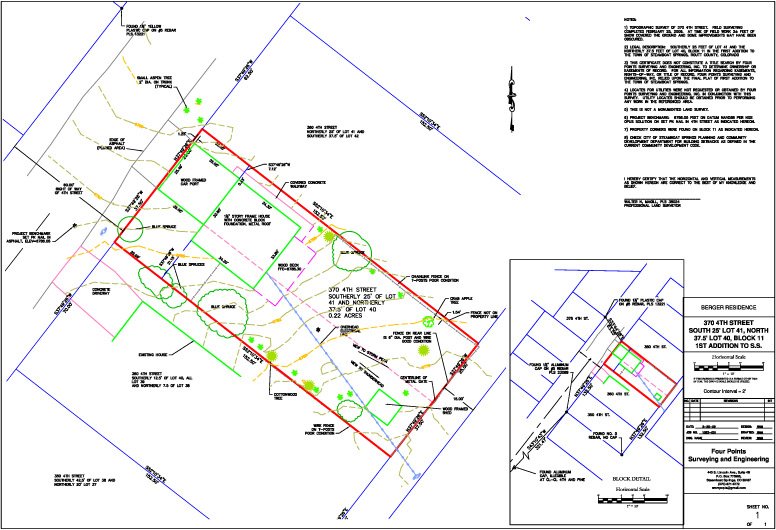 Four Points Surveying & Engineering | Erosion Control & Drainage ...