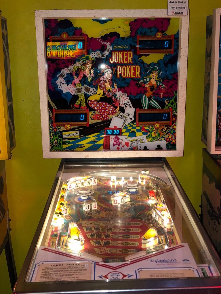 Arcade Games at the American Classic Arcade Museum in New Hampshire