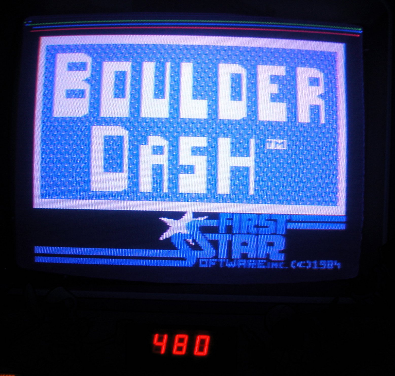 Games at the American Classic Arcade Museum - Exidy Max-A-Flex system