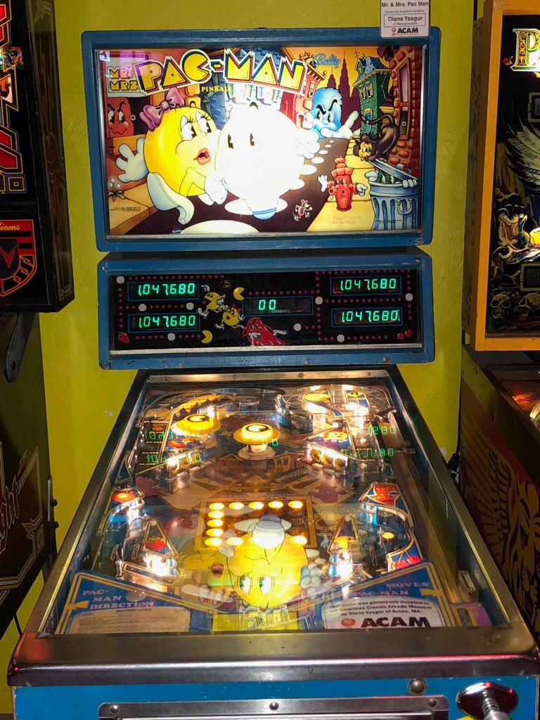 Arcade Games at the American Classic Arcade Museum in New Hampshire