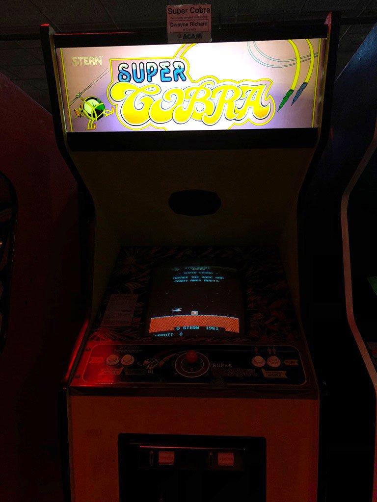 Arcade Games at the American Classic Arcade Museum in New Hampshire