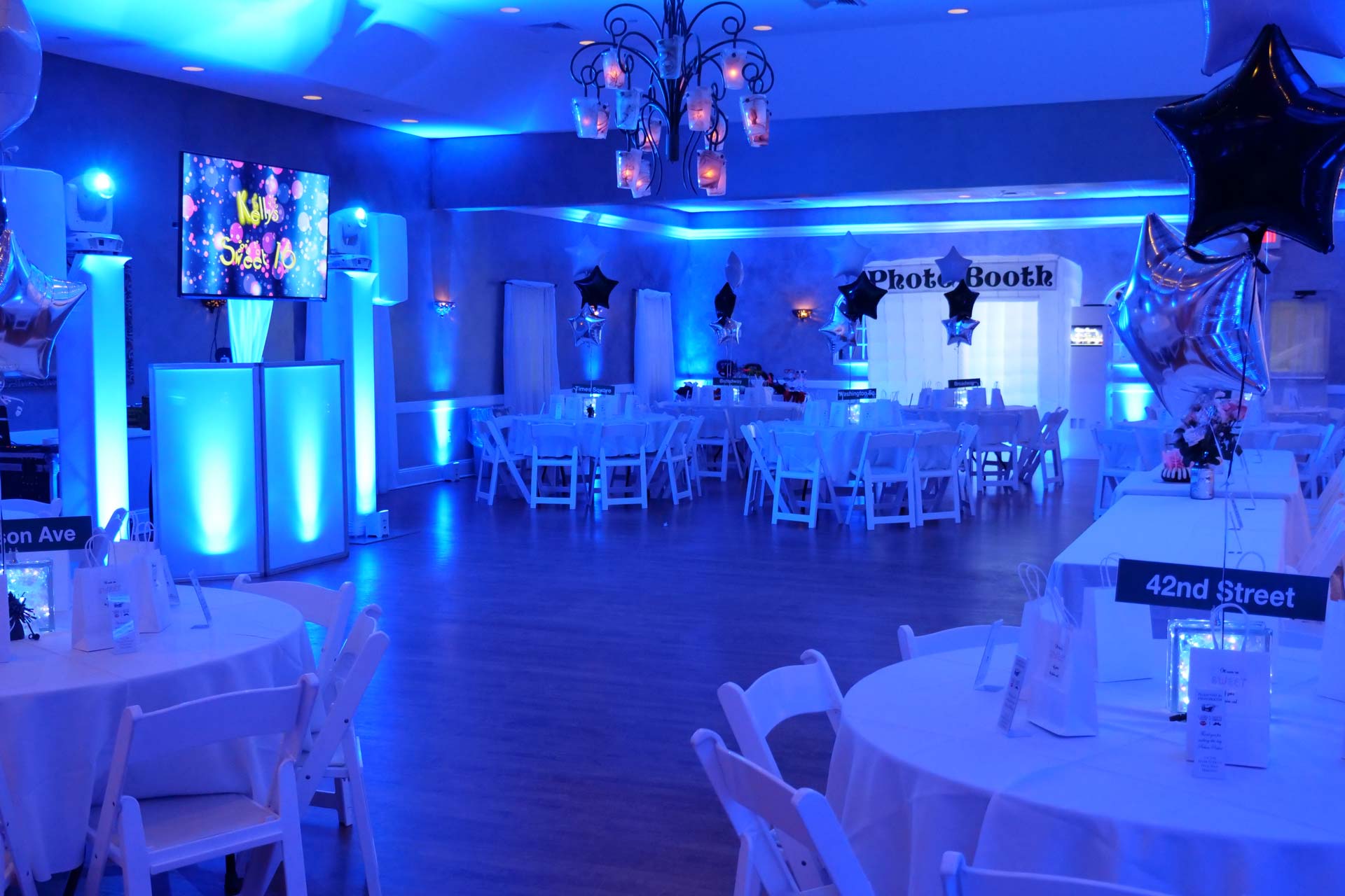 Elegant Banquet Hall l Township, NJ l South Wall