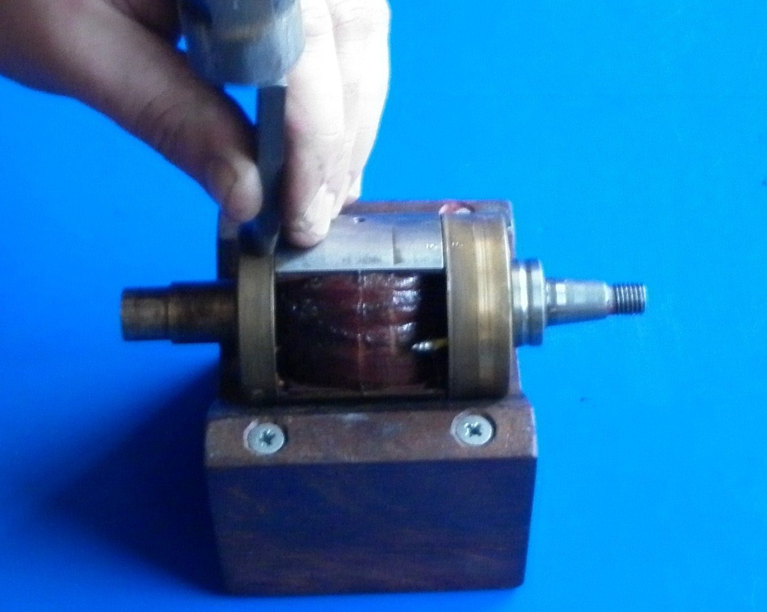 Rewinding Magneto Coils