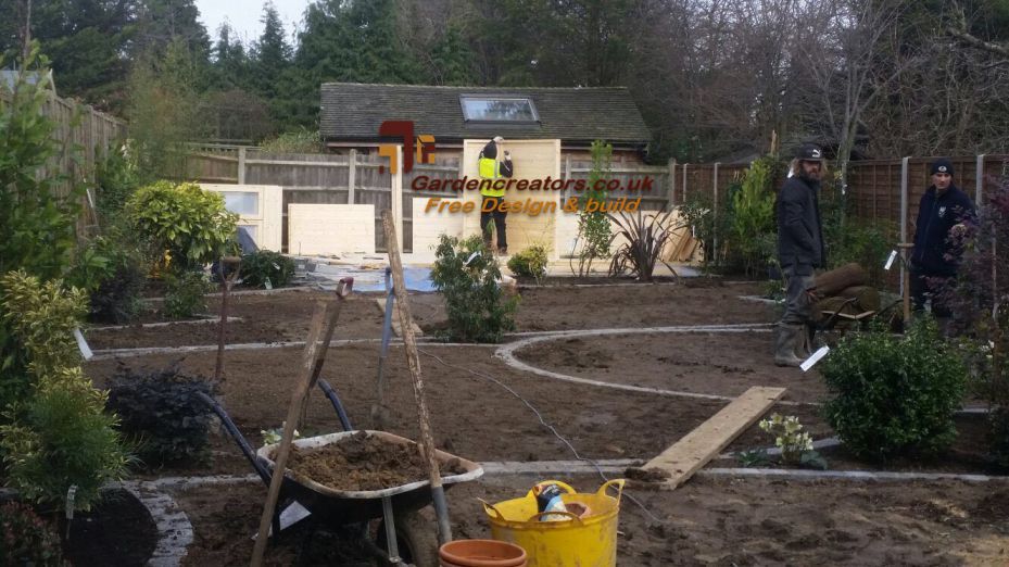 Garden design & landscaping gardens London