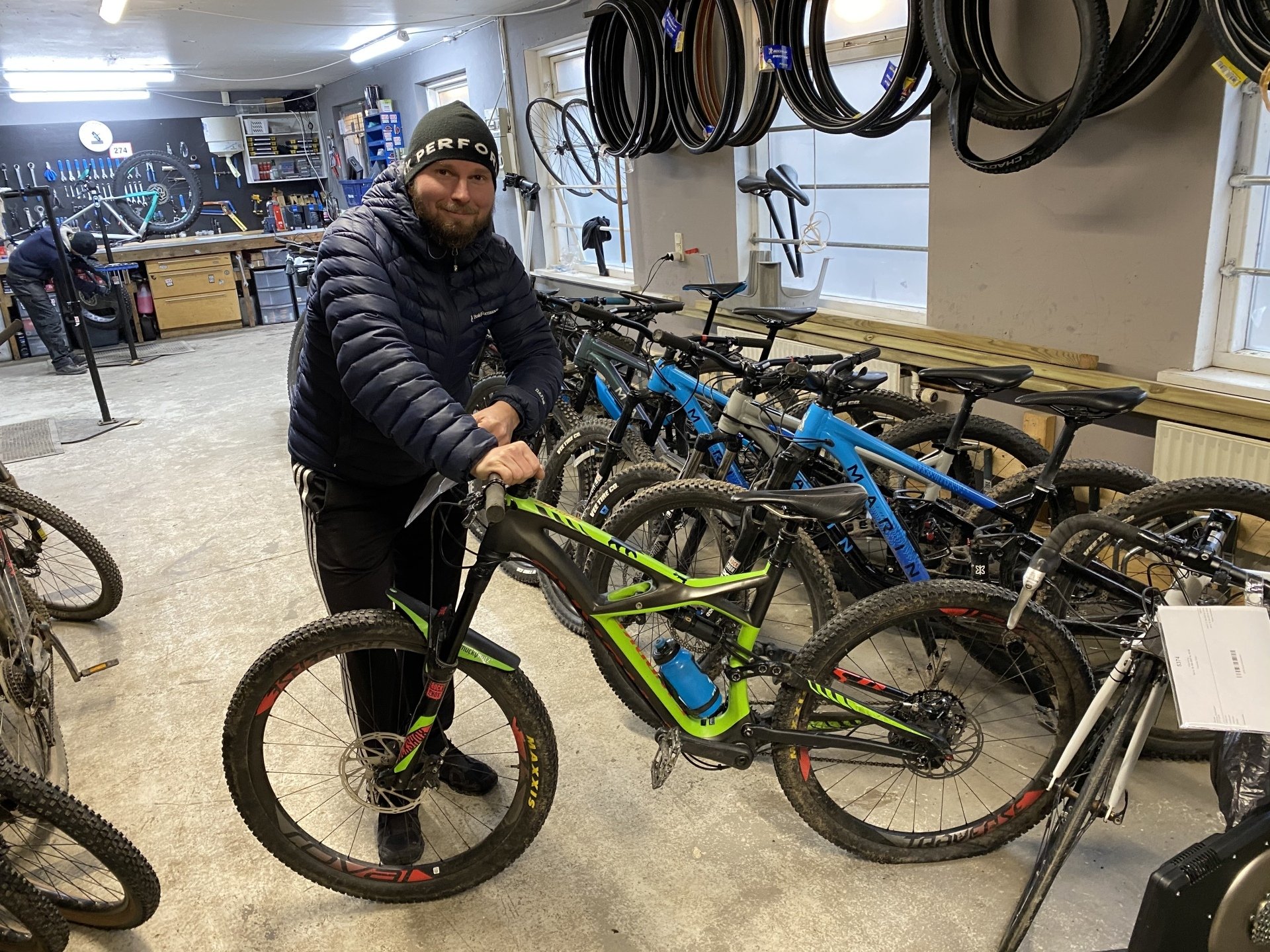 Vi er værkstedet på MTB-sporet og eksperter i mountainbikes