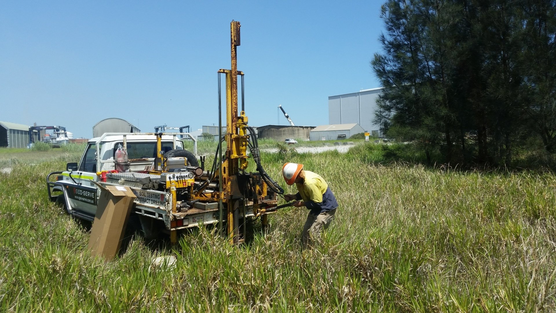 Contaminated land investigations and sampling