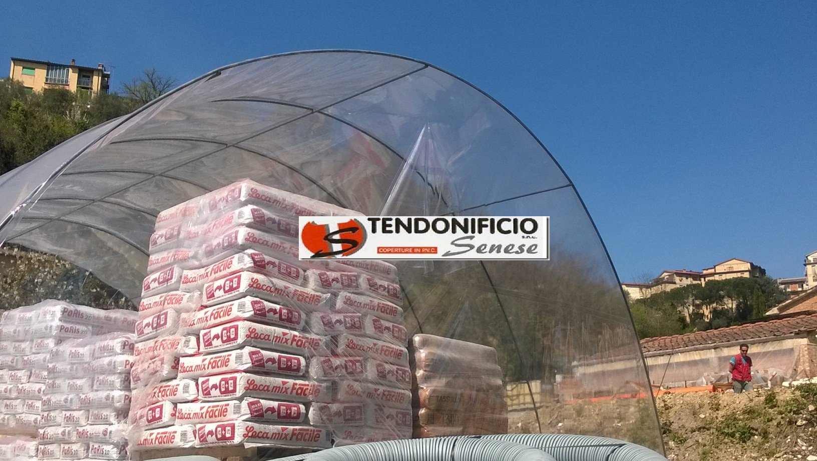 Teli retinati trasparenti | Monteroni D'Arbia | Tendonificio Senese