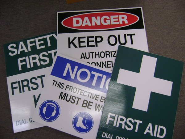 Safety Signs in Adelaide | Infinity Signs