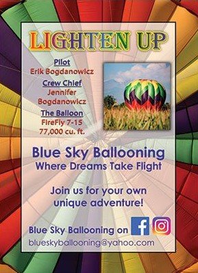 Hot Air Balloon Trading Cards, professionally designed balloon cards