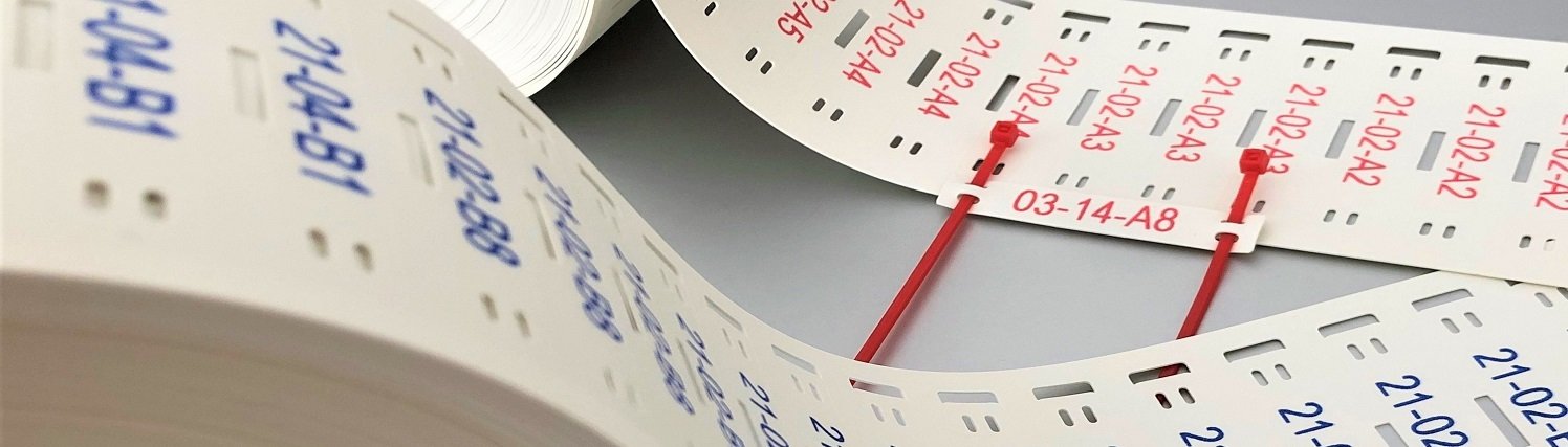 Custom Printed Cable Tie Tags & Labels, UK