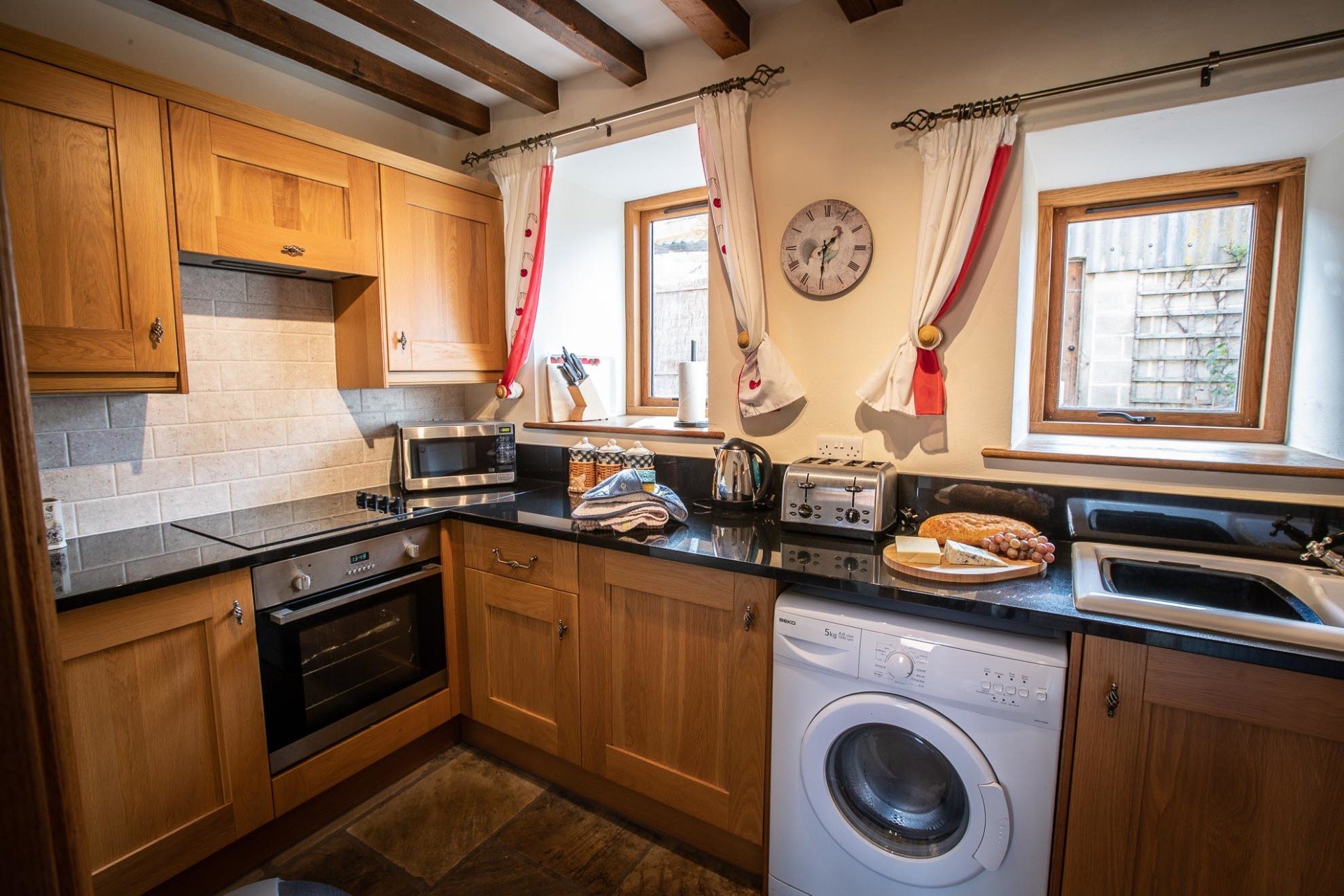 Barley Barn holiday cottage overlooking Sandsend Bay near Whitby N.Yorks