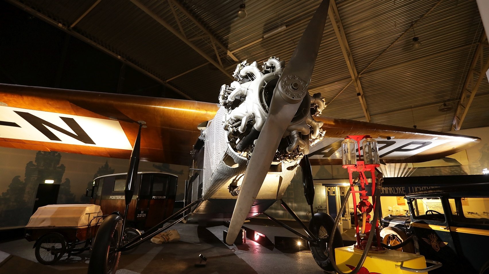 Fokker aircraft in museums