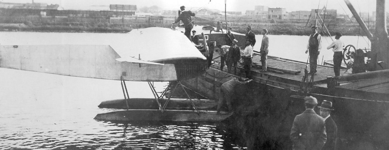 Fokker F.III-W watervliegtuig.