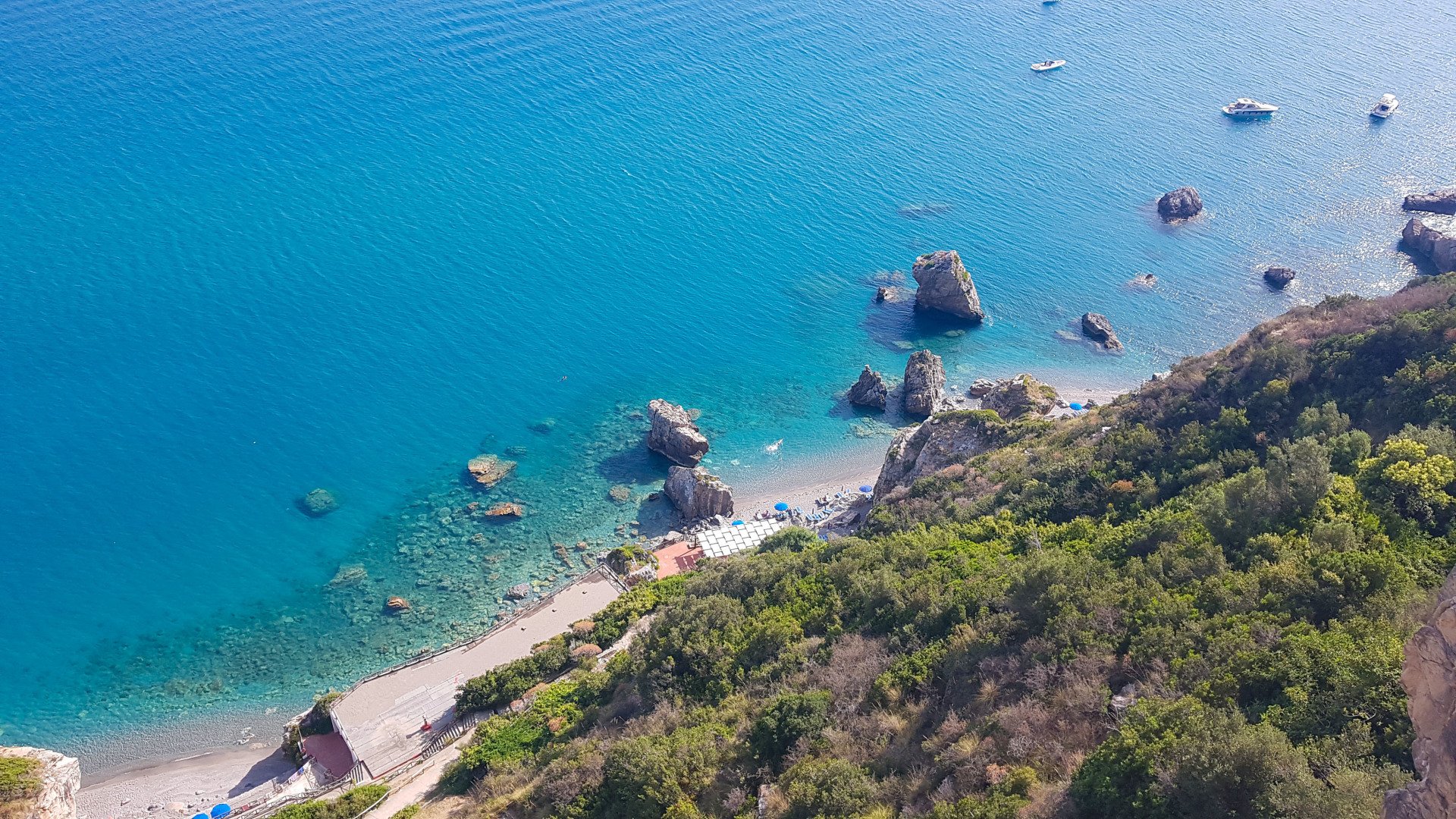 Mare e spiaggia attrezzata | Cetraro, CS | Albergo San Michele